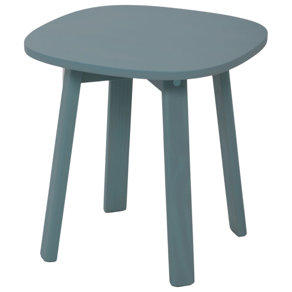 RONDA MESA LATERAL 50 CM X 50 CM AZUL CLARO | Tok&Stok