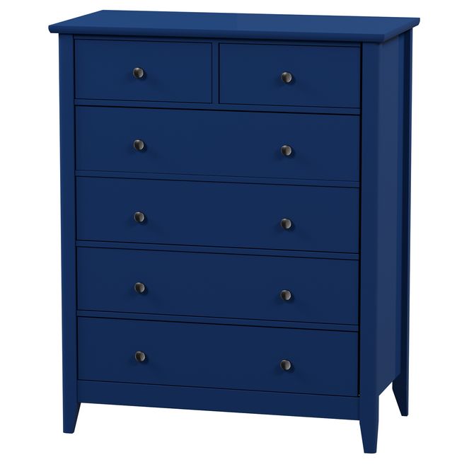 Cômoda 6gv. 83x43 Azul Devon - Tok Stok