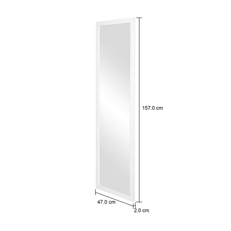 ESPELHO 47 CM X 1, 57 M VISUAL BRANCO | Tok&Stok