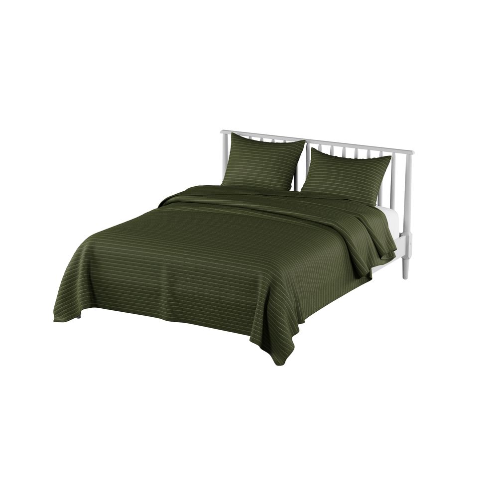 DONOVAN JOGO COLCHA CASAL/QUEEN 3 PÇS - Tok Stok