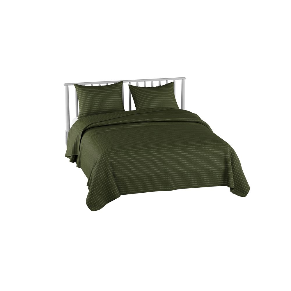 DONOVAN JOGO COLCHA CASAL/QUEEN 3 PÇS - Tok Stok