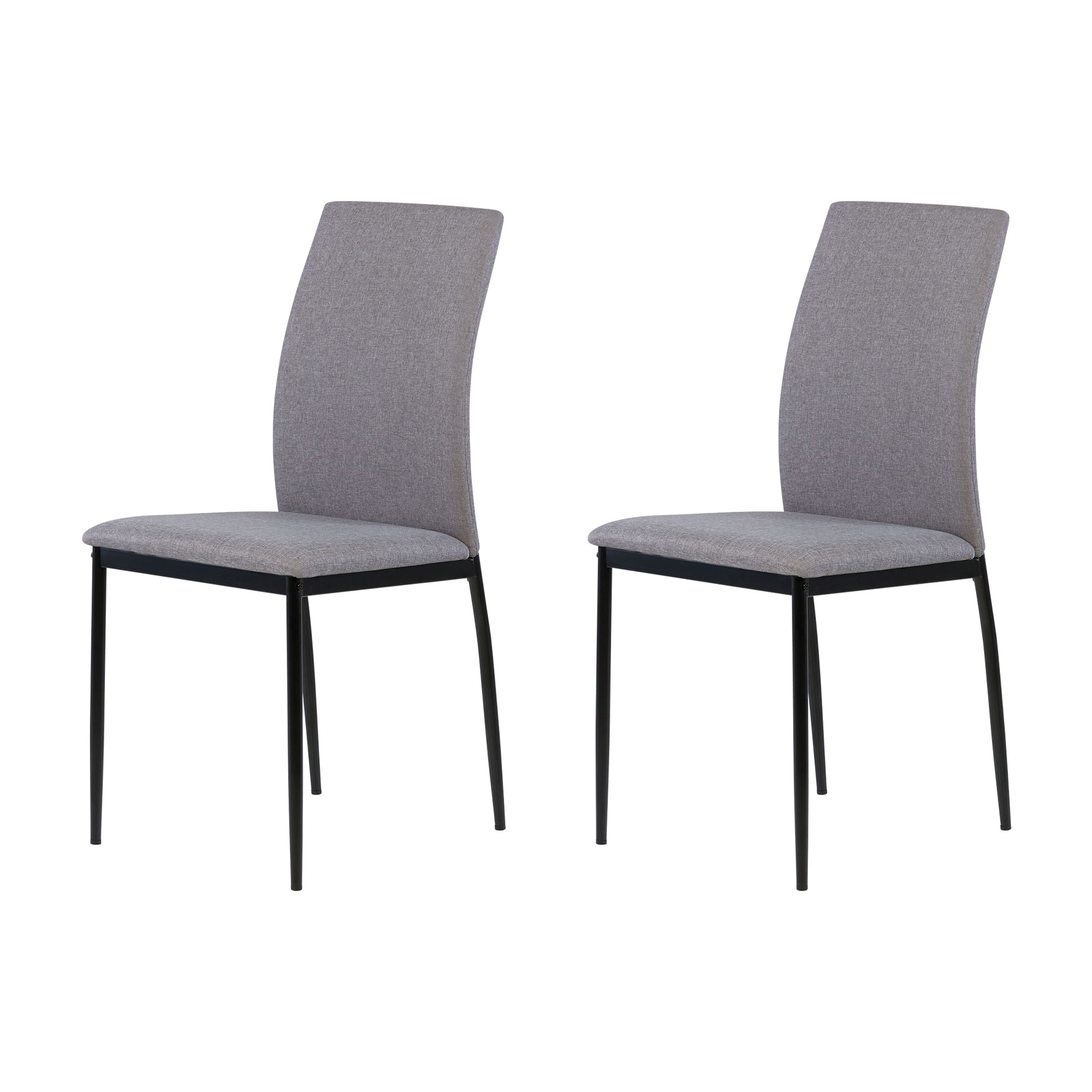 SKINNY KIT C/2 CADEIRAS PRETO/KONKRET | Tok&Stok