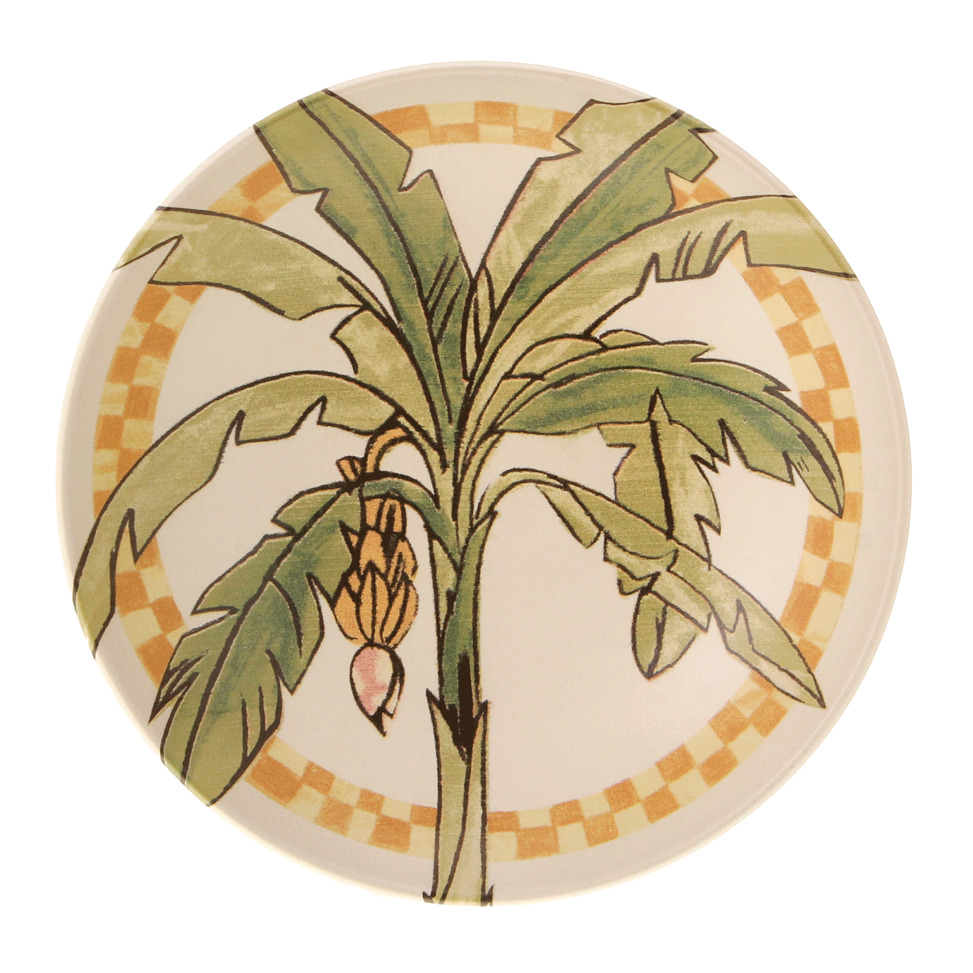 PRATO FUNDO SAUDADE TROPICAL MULTICOR/BRANCO | Tok&Stok