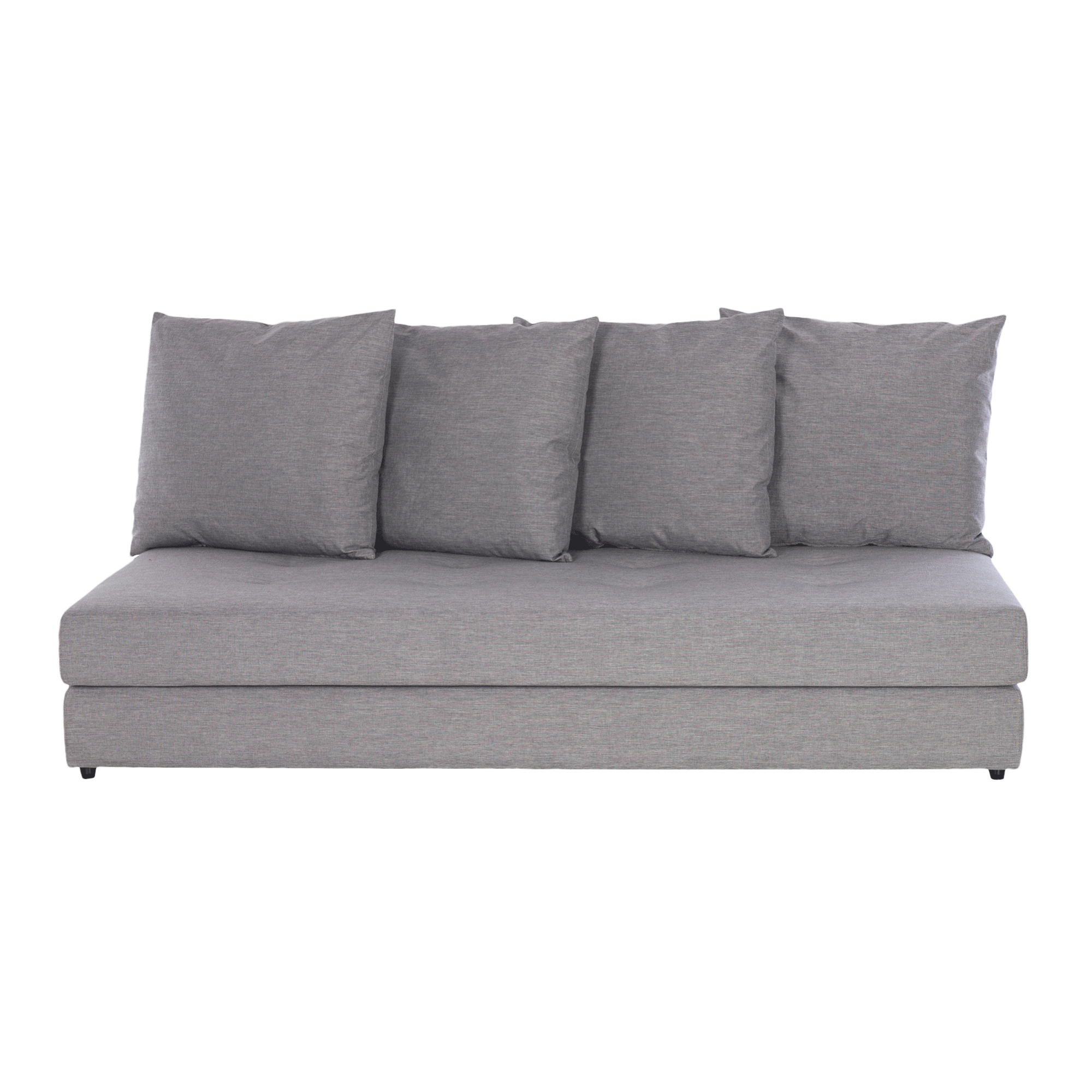 SOFÁ-CAMA 3 LUGARES BUZZ POLI CINZA | Tok&Stok