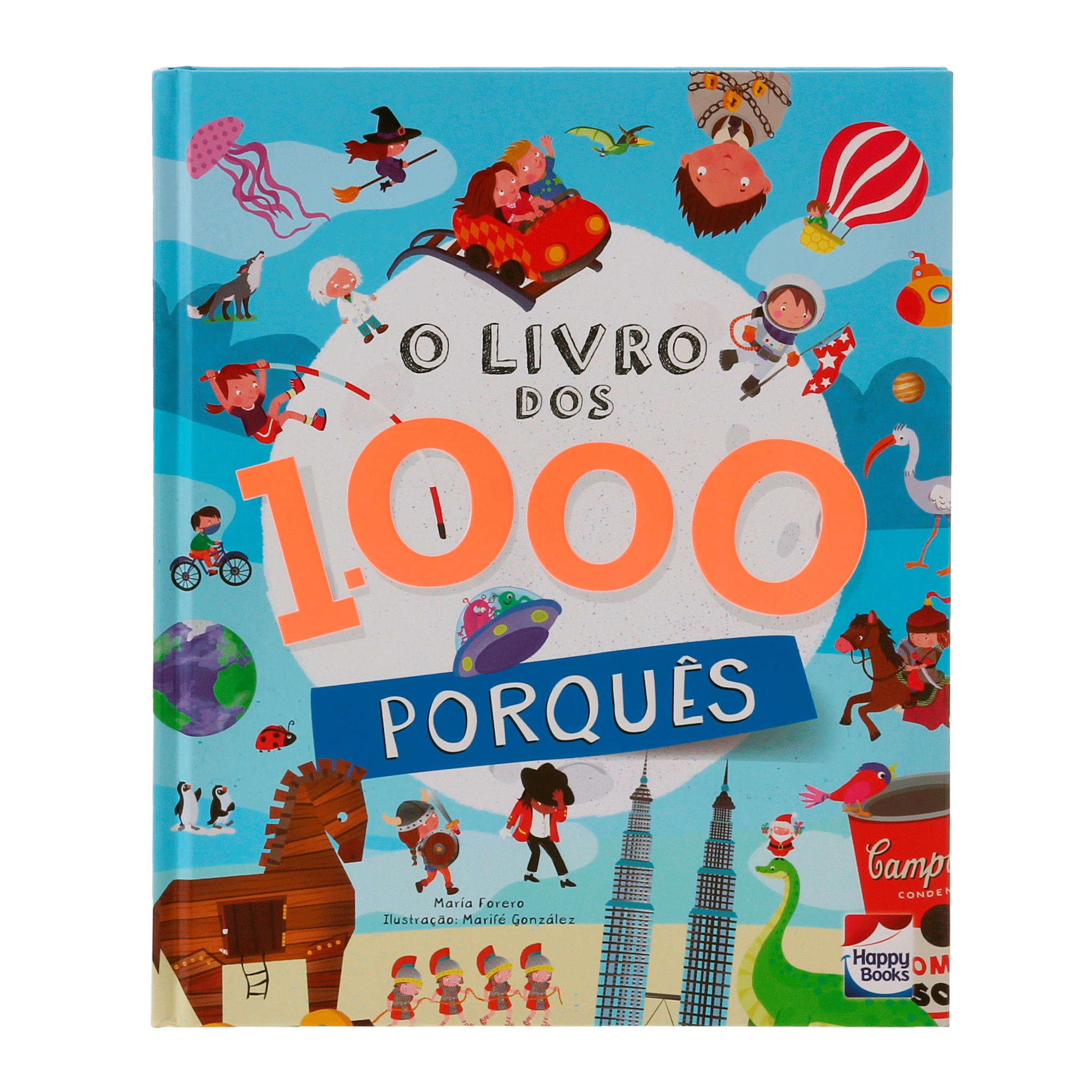 DOS 1000 PORQUÊS LIVRO INFANTIL MULTICOR | Tok&Stok