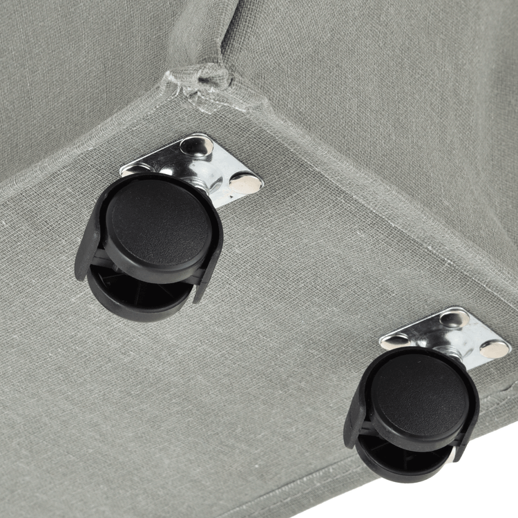 CESTO PARA ROUPAS BETTER LIFE LODEN GREEN/MARROM | Tok&Stok