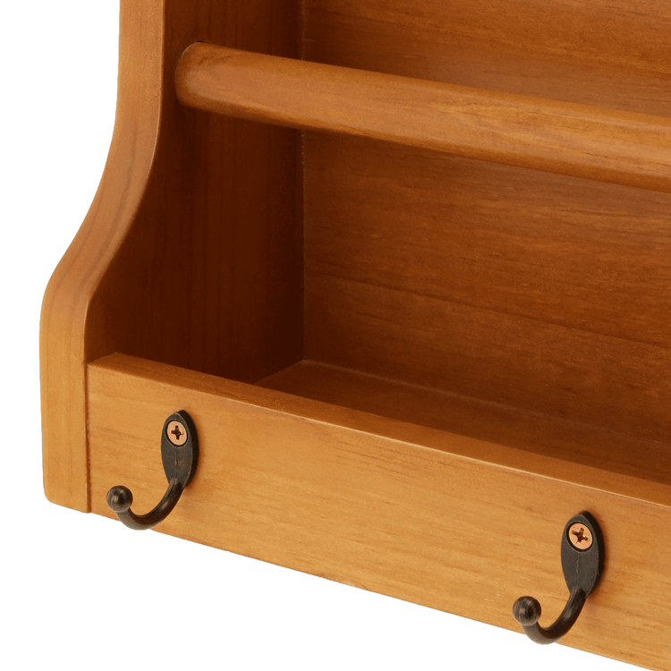 PRATELEIRA 22 CM X 35 CM X 12 CM TATU AMÊNDOA | Tok&Stok