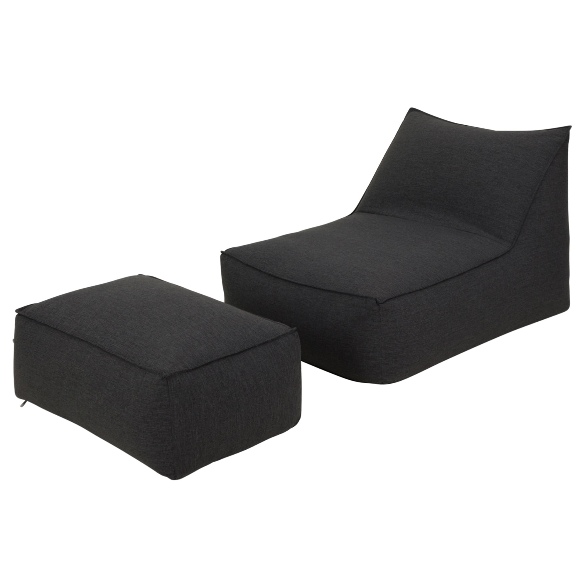 CHAISE LONGUE COM PUFF FLUFE KONKRET | Tok&Stok
