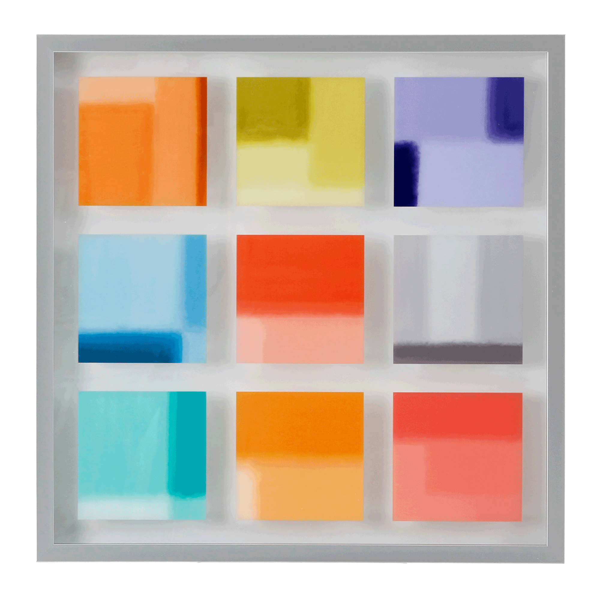 QUADRO 50 CM X 50 CM ACRYLIC SQUARES CORES CALEIDOCOLOR/FLANDRES | Tok&Stok