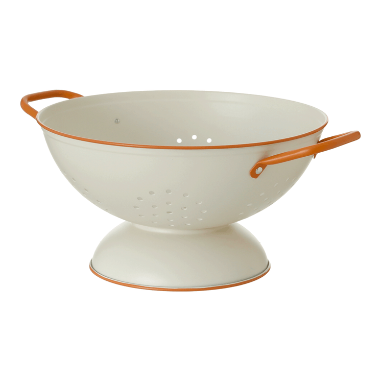 ESCORREDOR DE MACARRÃO BODEGA OFF WHITE/CASCA DE URUCUM | Tok&Stok