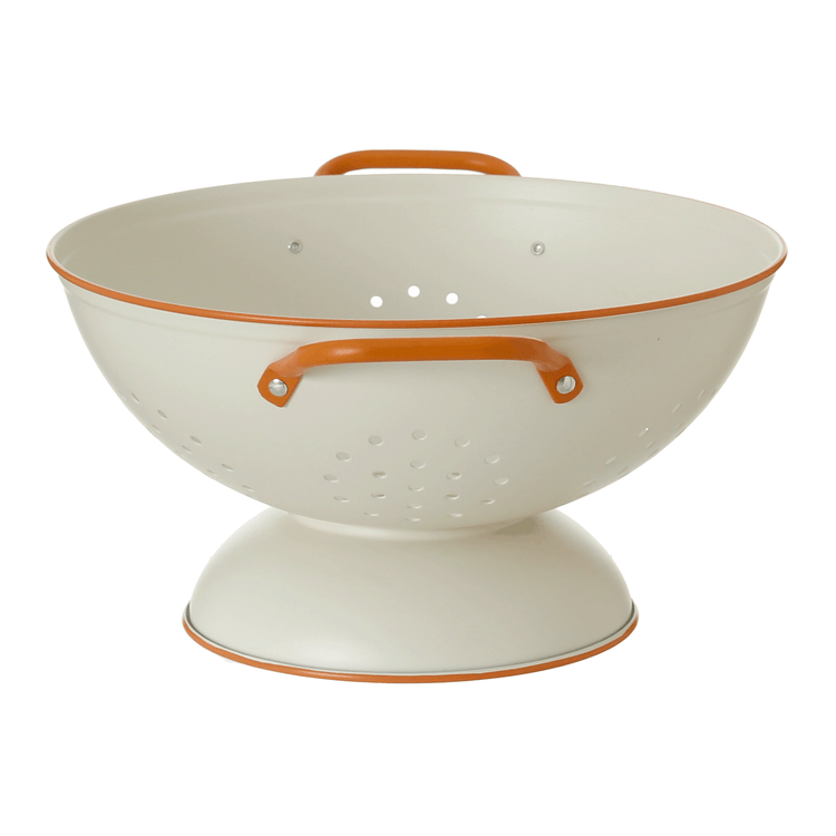 ESCORREDOR DE MACARRÃO BODEGA OFF WHITE/CASCA DE URUCUM | Tok&Stok