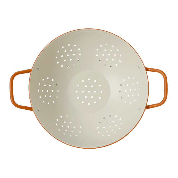 ESCORREDOR DE MACARRÃO BODEGA OFF WHITE/CASCA DE URUCUM | Tok&Stok