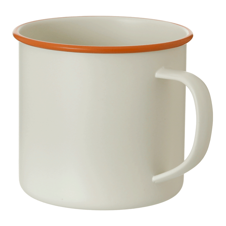 CANECA 450 ML BODEGA OFF WHITE/CASCA DE URUCUM | Tok&Stok