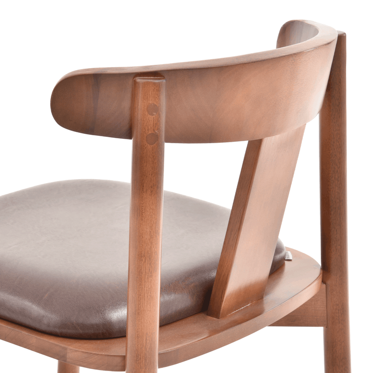 CADEIRA T-BONE MARROM/NOZES | Tok&Stok