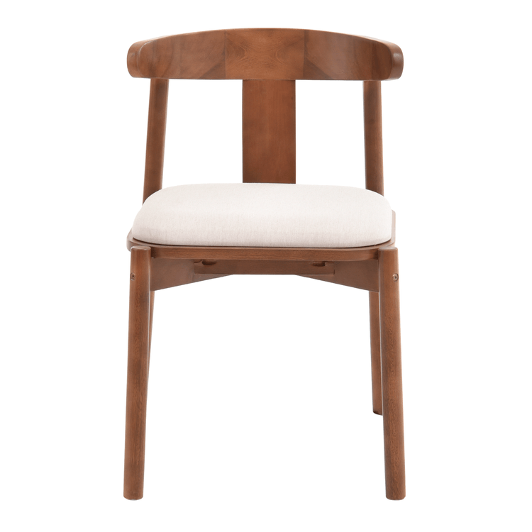 CADEIRA T-BONE NATURAL/NOZES | Tok&Stok